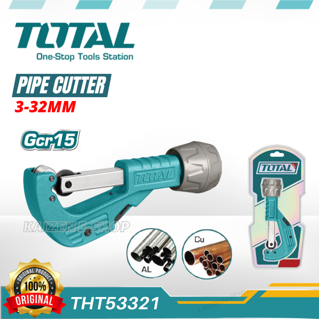 TOTAL THT53321 Pipe Cutter (Copper Pipe / Stainless Steel Tube ...
