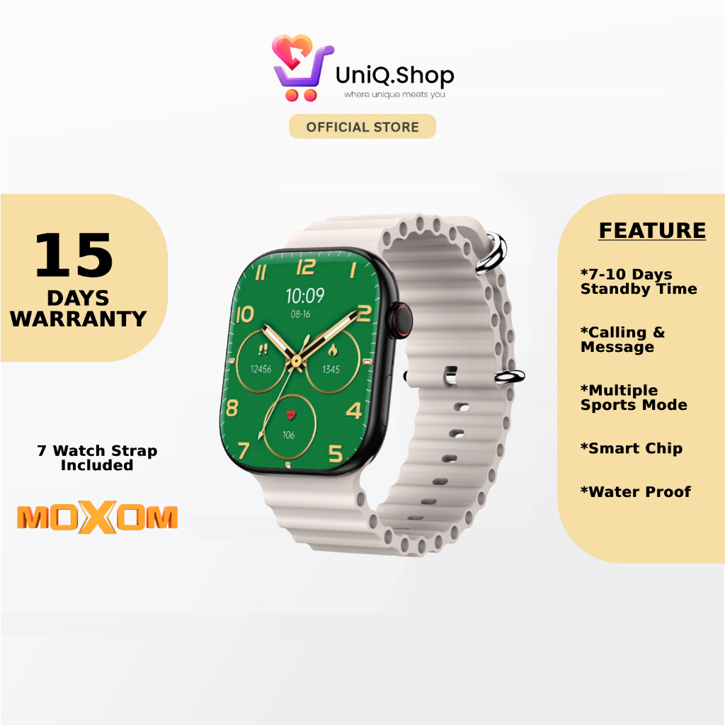 [New] MOXOM 7 in 1 Sport Smart Watch | MX-WH13 smartwatch Ultra Band ...