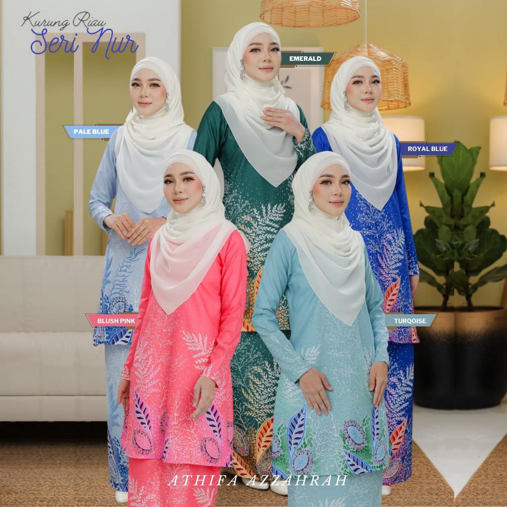 KURUNG COTTON RIAU by Athifa Azzahrah - Kurung cotton moden 2026 | baju ...