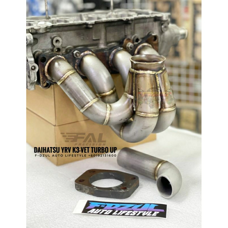 Banana Turbo Manifold Daihatsu YRV K3-VET Myvi Turbo Up | Shopee Malaysia