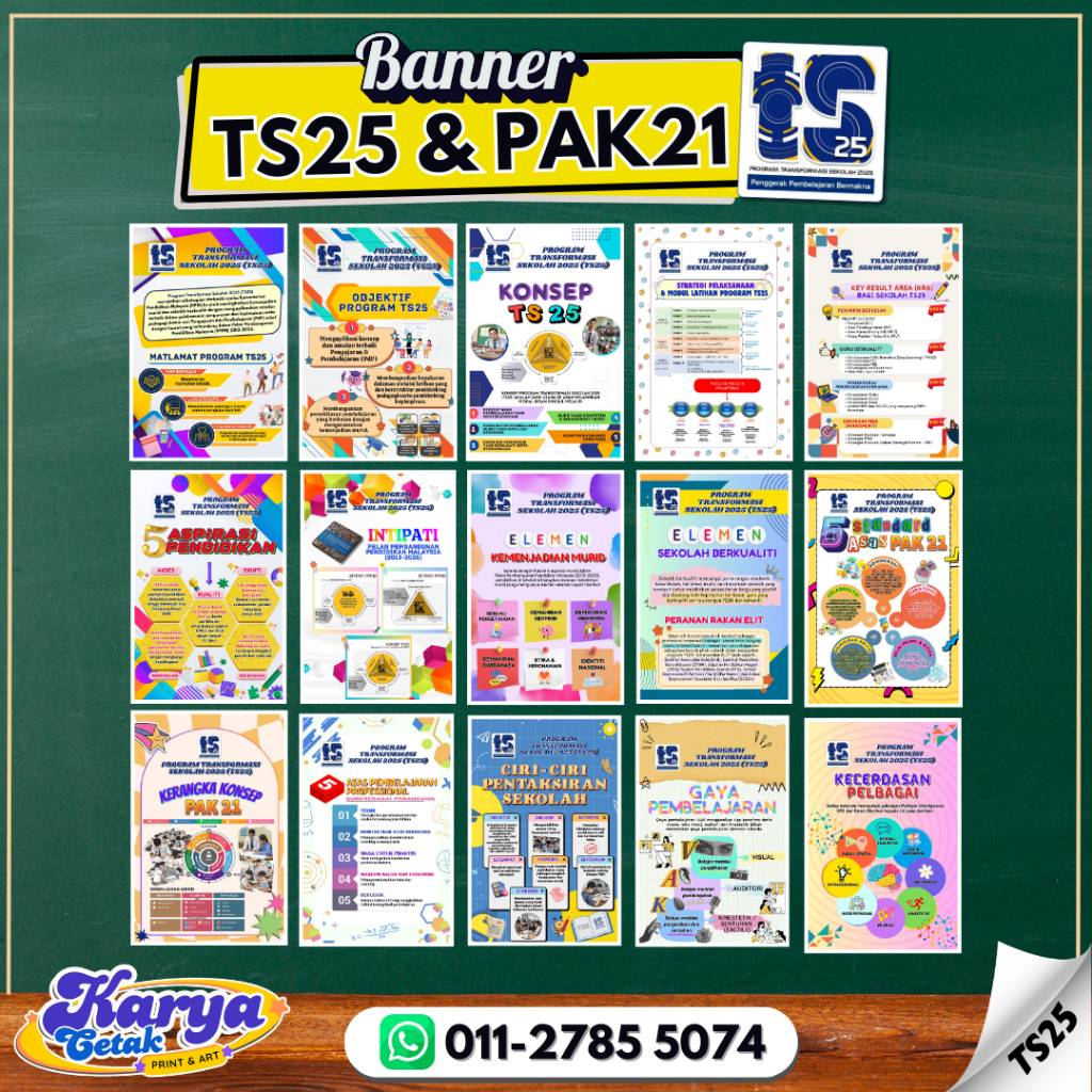 [ TS25 & PAK 21 ] Banner Transformasi Sekolah 2025 (TS25 ...