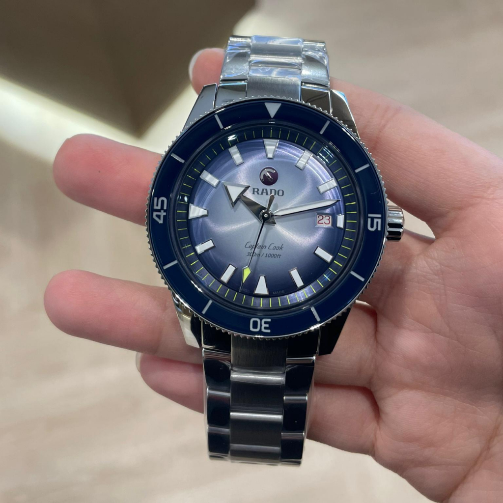 Rado Captain Cook Automatic (2 Extra Straps) - 42mm | Shopee Malaysia