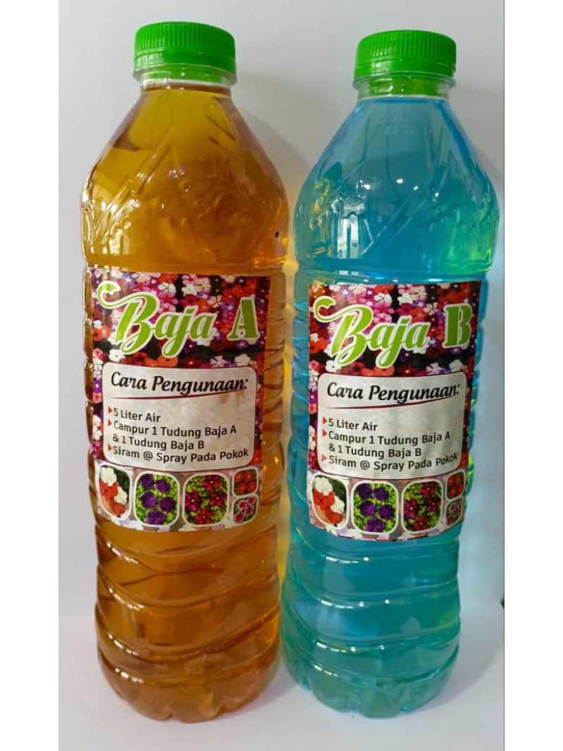 Baja Bunga A+B untuk kegunaan pelbagai jenis tanaman bunga | Shopee ...