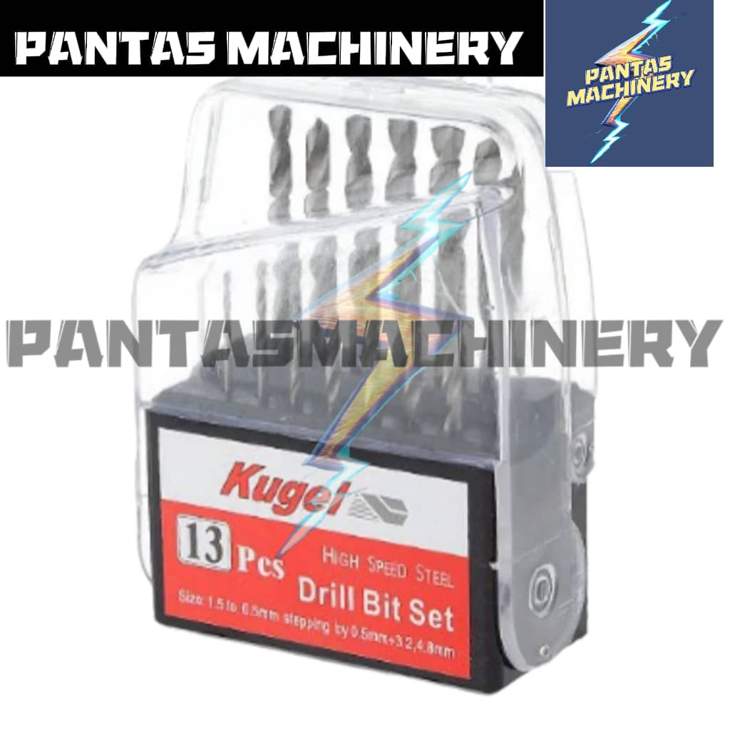 HSS Drill bit set kugel 13pcs mata drill besi | Shopee Malaysia