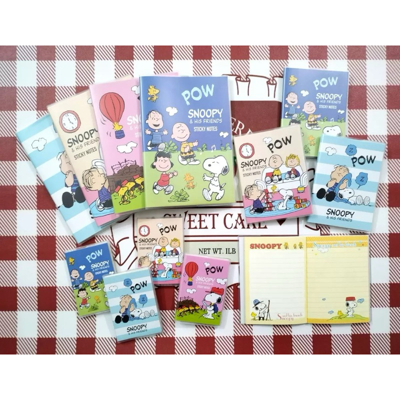 「B128」Cute Cartoon Snoopy Sanrio A7 Plastic Cover Color Page Mini ...