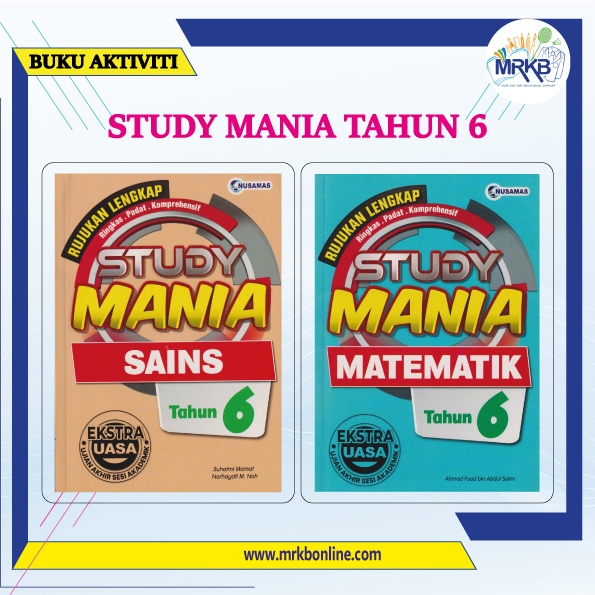 STUDY MANIA TAHUN 6 KSSR | Shopee Malaysia
