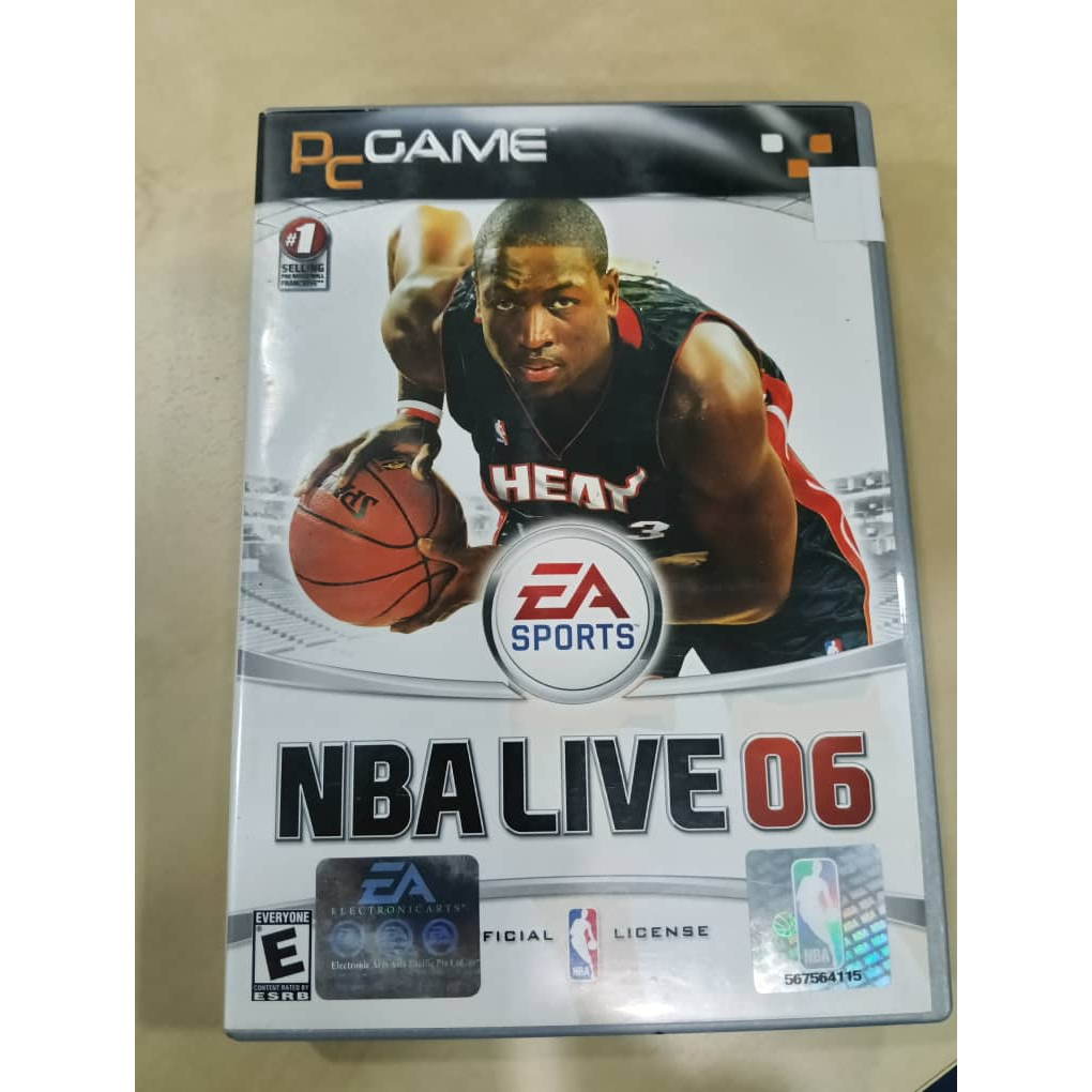 PC Game NBA Live 06 Disc (CD Game) | Shopee Malaysia