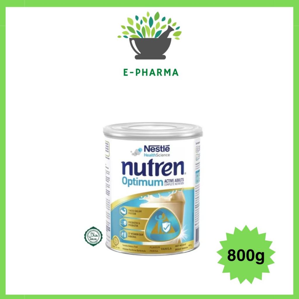 Nestle Nutren Optimum Active Adults Complete Nutrition 800g | Shopee Malaysia