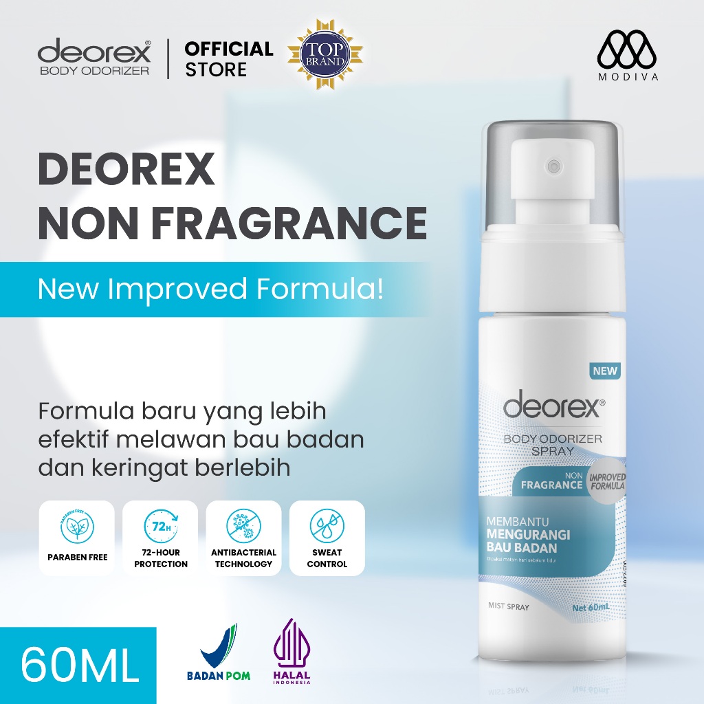 Deorex Body Odorizer Non Fragrance Spray 60ml / Deodorant / Sensitive ...