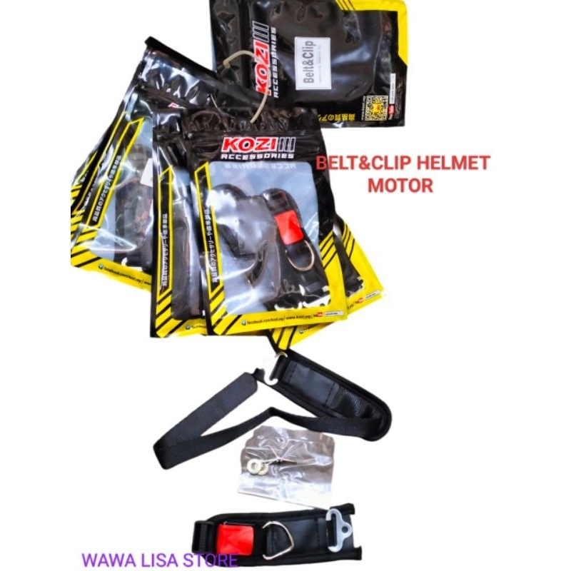 READY STOCK HELMET BELT&CLIP MOTORCYCLE KOZI HELMET REPAIR CLIP ...