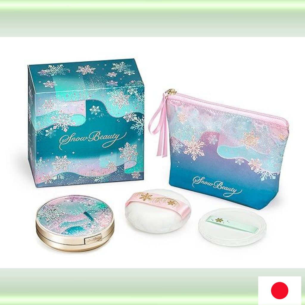 Shiseido Snow Beauty Whitening Face Powder 2024 Edition 25g set ...