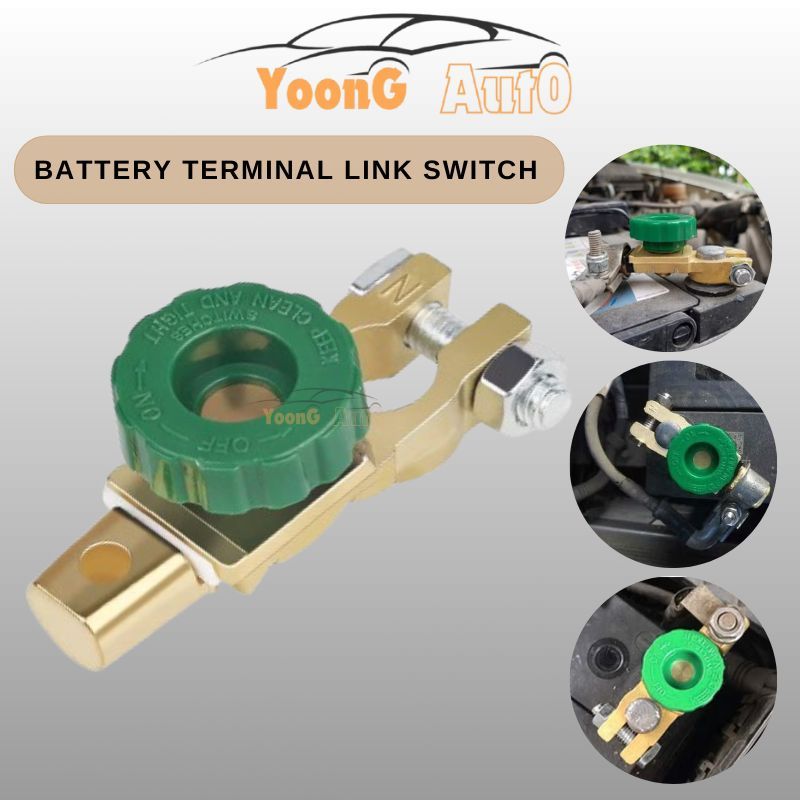 READY STOCK ️Car Heavy Duty Battery Isolator Master Disconnect Cut Off ...