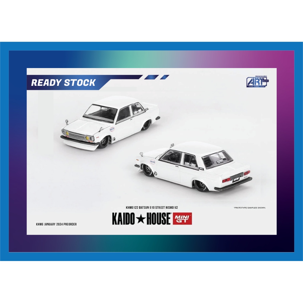 (READY STOCK) Mini GT x Kaido House - KHMG122 Datsun 510 Street Nismo ...