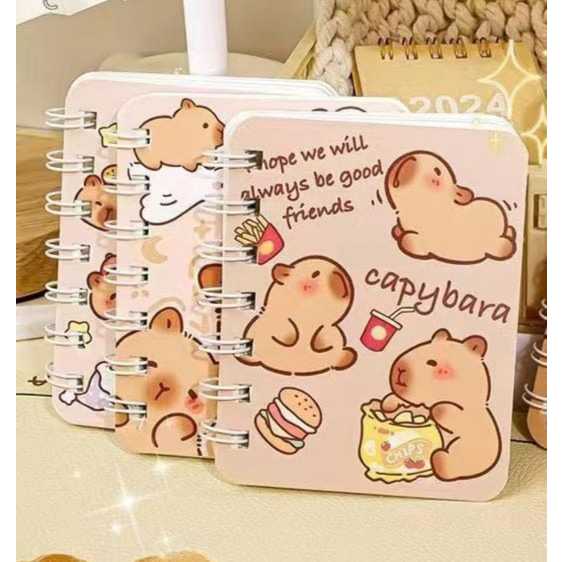 [Littlebookz] Note Book mini notepad buku nota kecil Capybara | Shopee ...