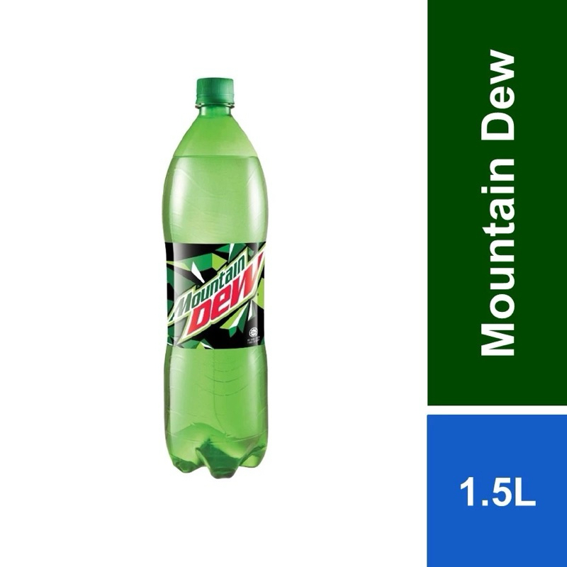 （Unit）Mountain Dew 1.5L Original (Hijau) | Shopee Malaysia