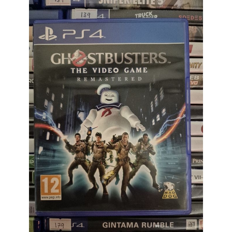 PS4 GAME GHOSTBUSTERS THE VIDEO GAME REMASTERED [USED] | Shopee Malaysia