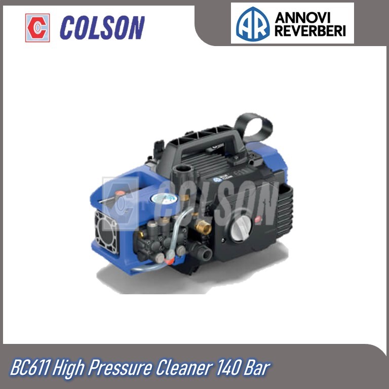 COLSON ANNOVI REVERBERI BC611 BLUE CLEAN High Pressure Cleaner 140 BAR ...