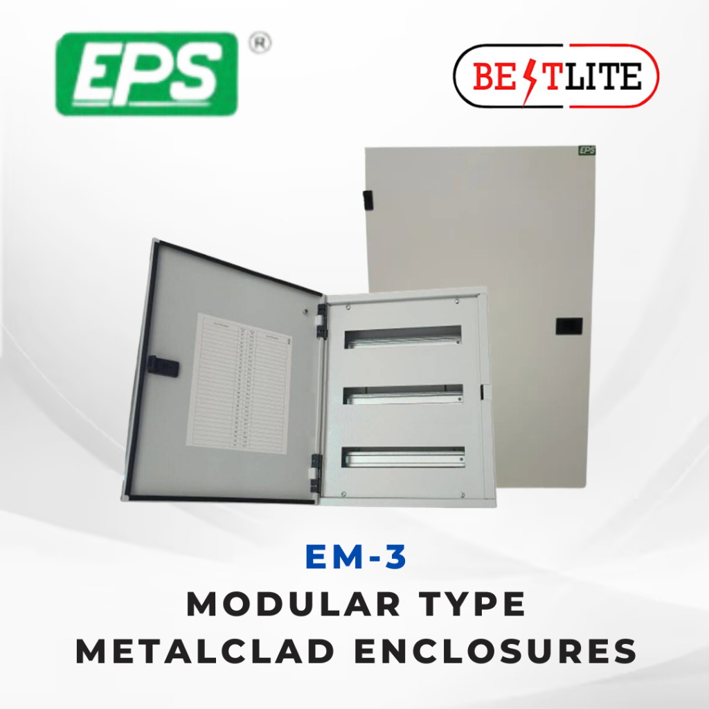 EPS EM-3 3Row 45Way Metal Clad Enclosures DB Box Kotak Logam DB Switch ...