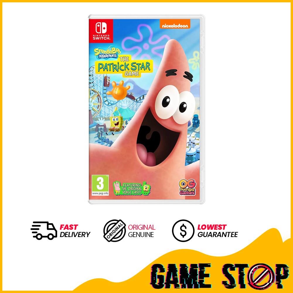 NSW Nintendo Switch SpongeBob SquarePants: The Patrick Star Game ...