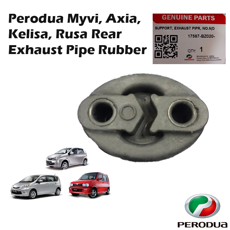 Original Perodua Geniune Myvi, Axia, Kelisa, Rusa Rear Exhaust Pipe ...