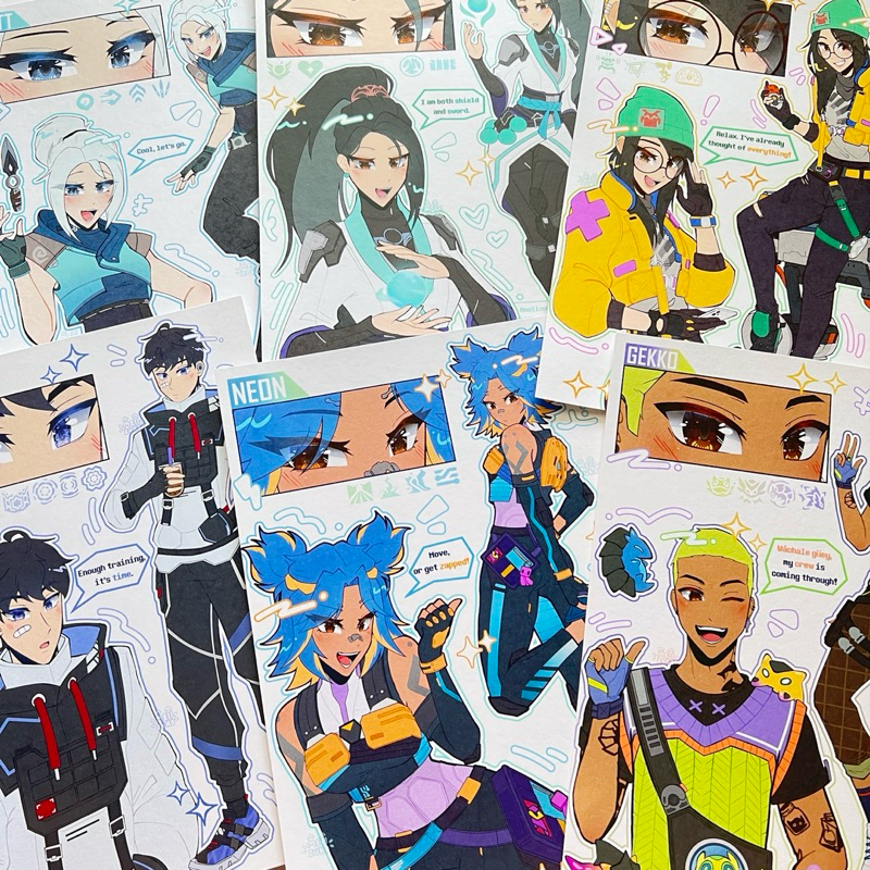 Valorant A4 Art Prints | Shopee Malaysia