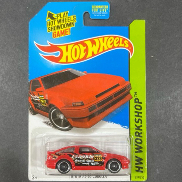 Hotwheels Toyota Ae 86 Corolla Shopee Malaysia