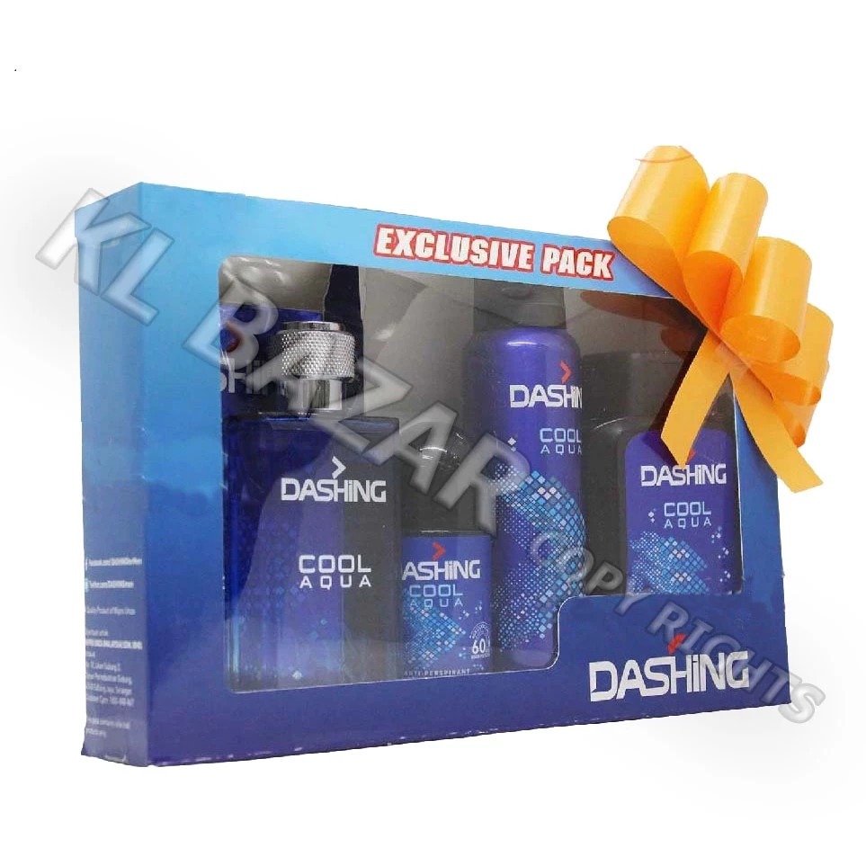 Dashing Speed Surge Cool Aqua (Perfume, Deo, Body Spray [Set of 4] Gift ...