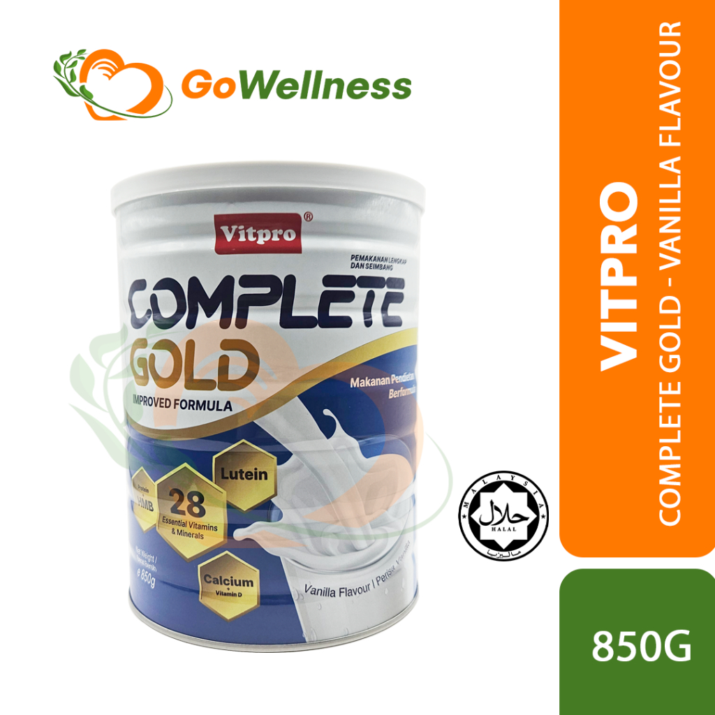 VITPRO COMPLETE GOLD 850G | 28 Essential Vitamins & Minerals ...