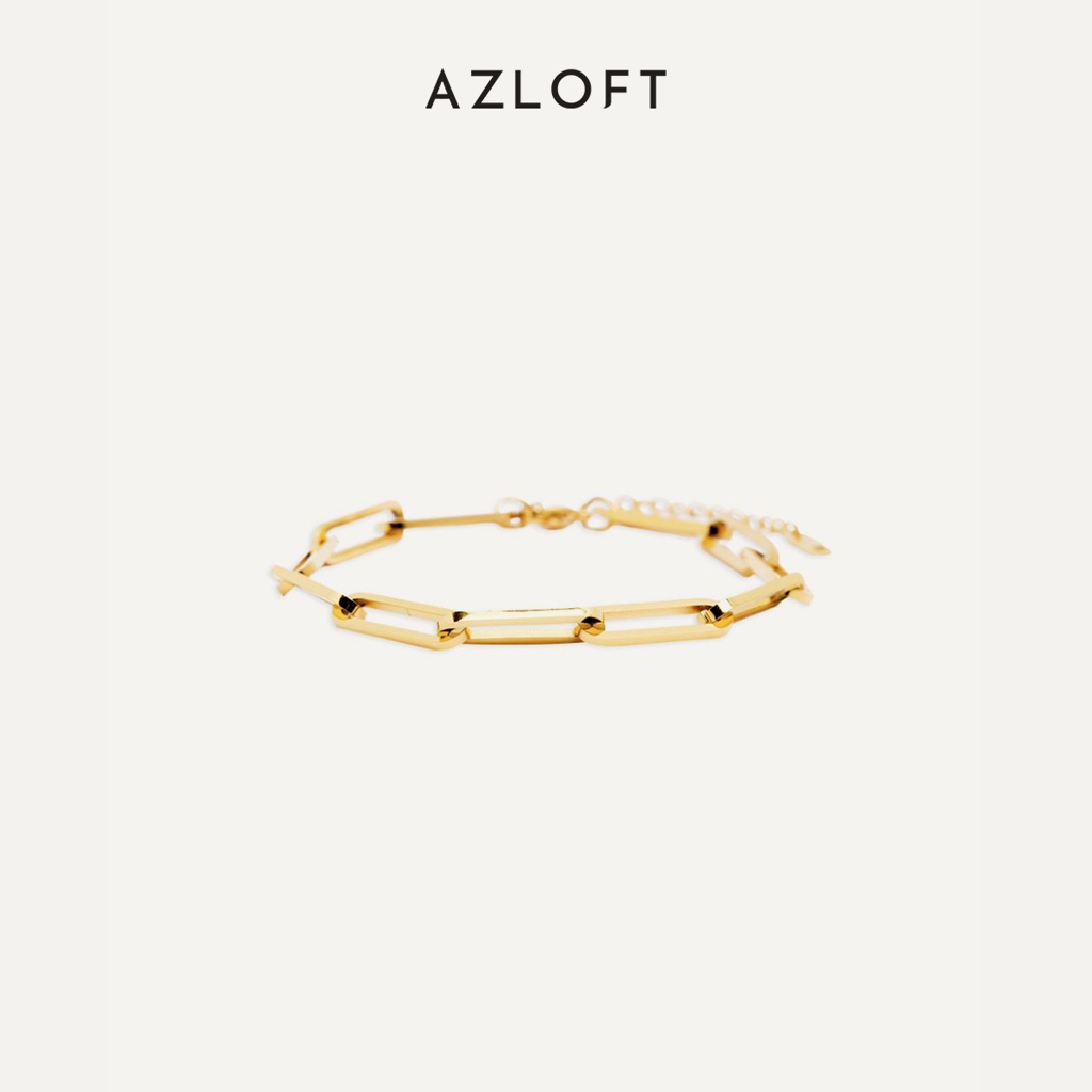 AZLOFT Xanthe Chunky Chain Bracelet Hypoallergenic Shower-safe | Shopee Malaysia