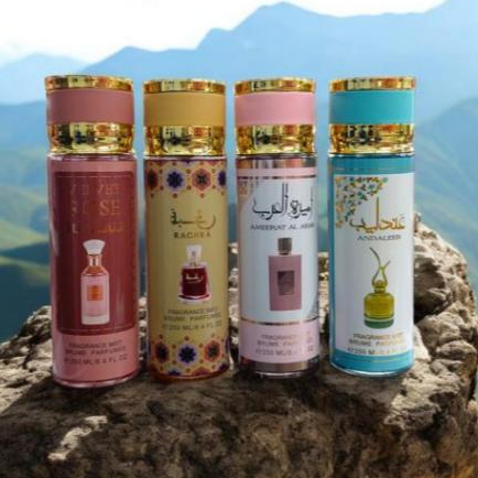 (ORI) ARABIC FRAGRANCE BODY MIST EDP 250ML FOR UNISEX MINYAK WANGI ...