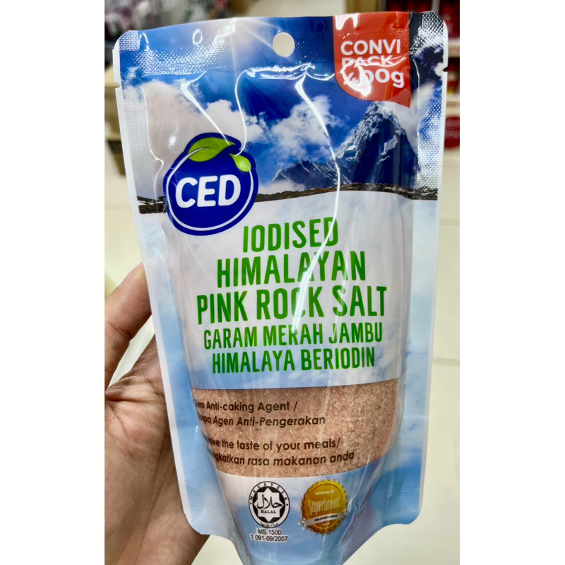 GARAM MERAH JAMBU HIMALAYA BERIODIN CED 400G | Shopee Malaysia