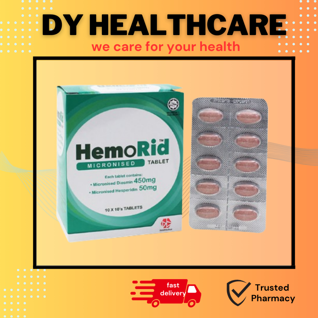 Hemorid Tablet (10tabs/30tabs) | Shopee Malaysia