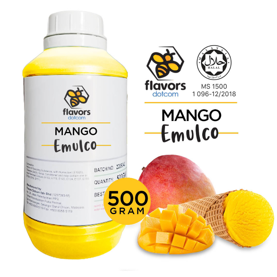 [HALAL] Flavors Dotcom - Mango Emulco (500g/1KG) | Shopee Malaysia