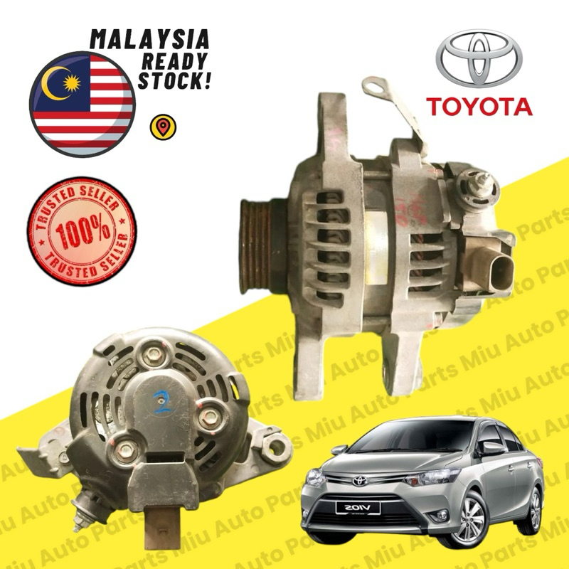 TOYOTA VIOS NCP150 ALTERNATOR | Shopee Malaysia