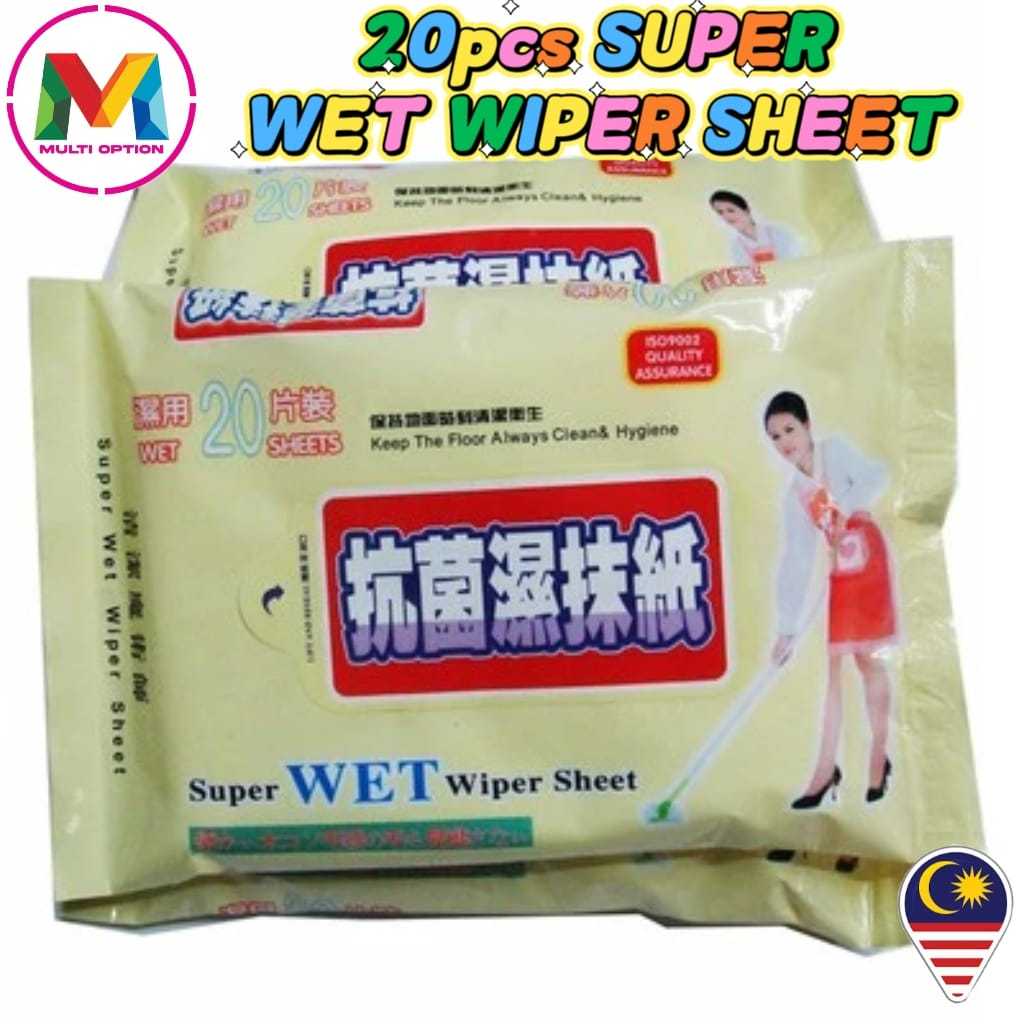 WET WIPER TISSUE WIPES FLOOR CLEANING MAGIC TISU BASAH LAP RAMBUT ...