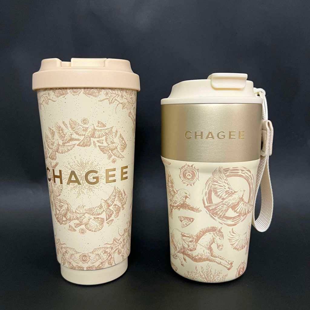 Chagee Golden Feathers Tumbler Drinking Bottle 480ml/550ml | 霸王茶姬 金乌扶摇 保温杯 480ml/550ml | Shopee ...