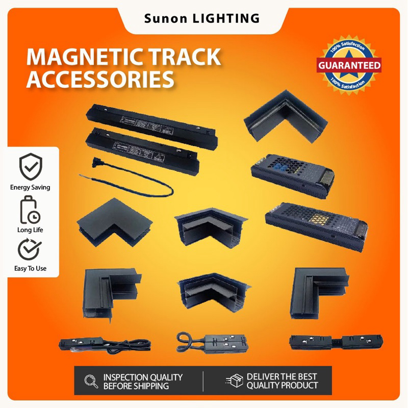 Magnetic Track Embedded Power Supply Input Conductive End Cap | Shopee ...