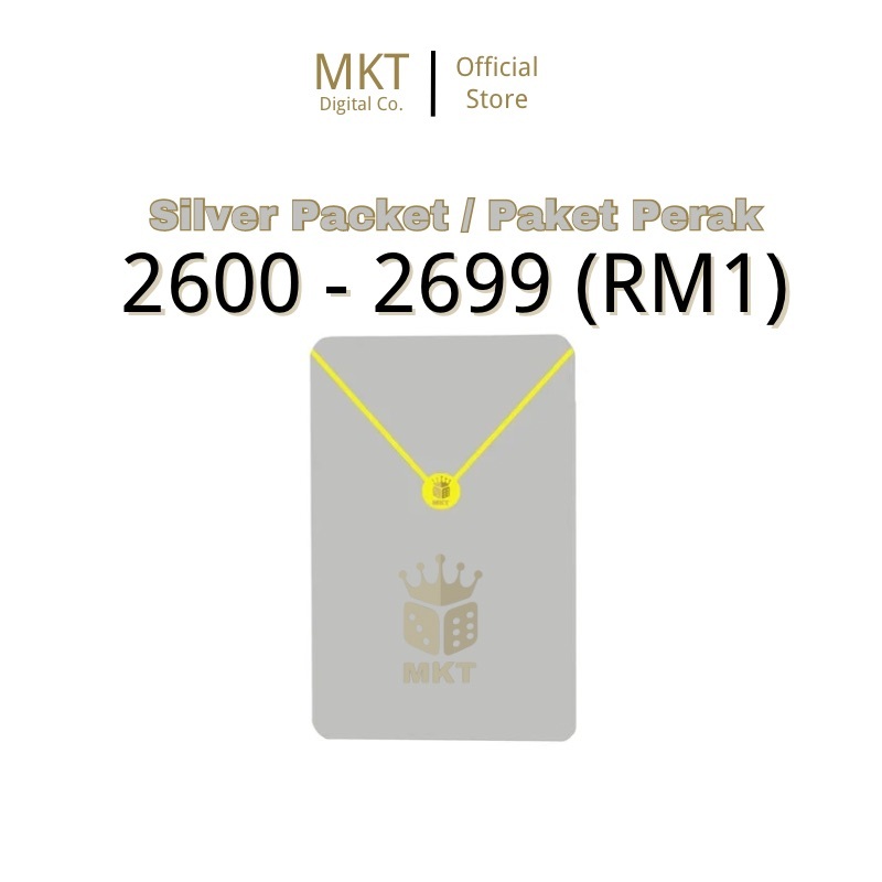 ELECTRONIC DIGITAL PACKET (SILVER RM1) (2600-2699) | Shopee Malaysia