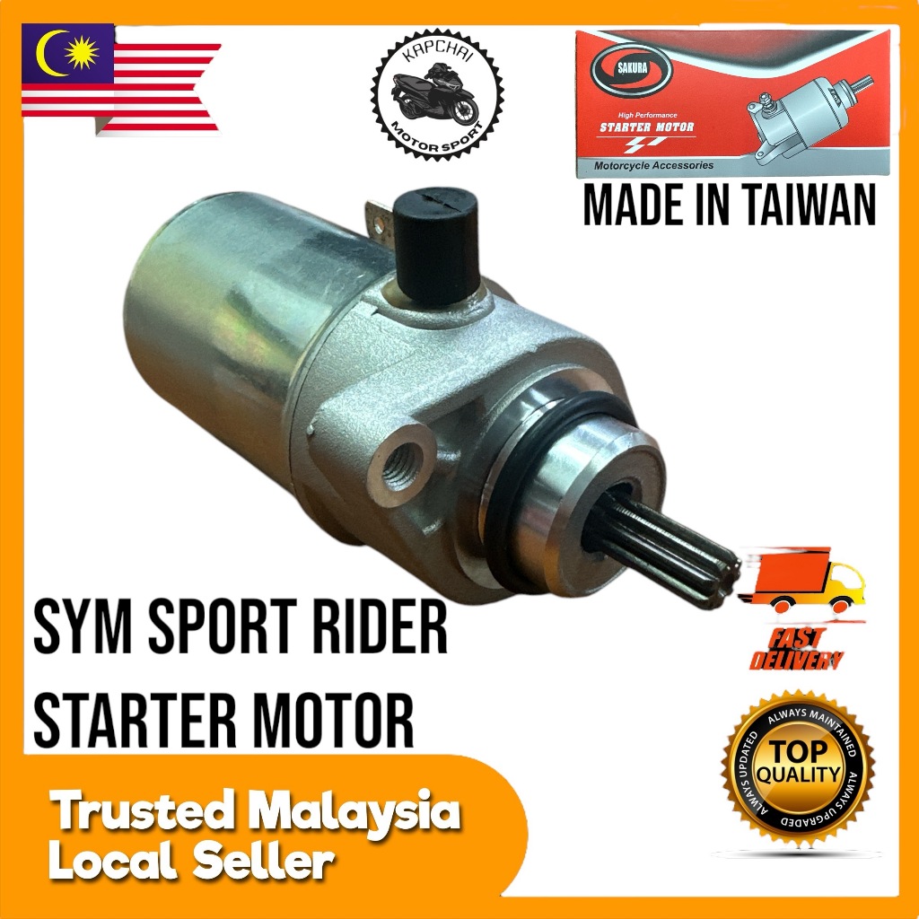 SYM SPORT RIDER STARTER MOTOR ASSY | Shopee Malaysia