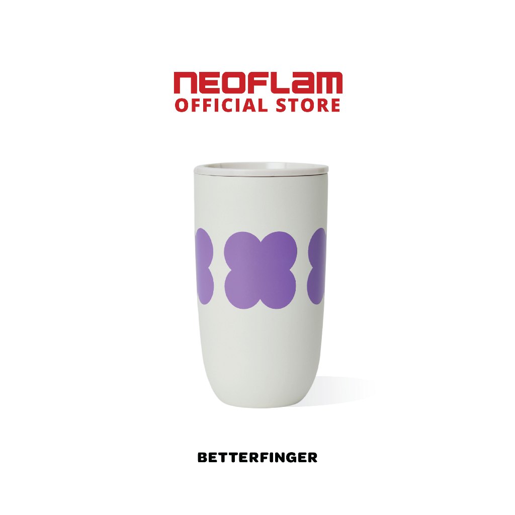 Neoflam Better Finger Flat Cap Tumbler Fluffy 500ml | Shopee Malaysia