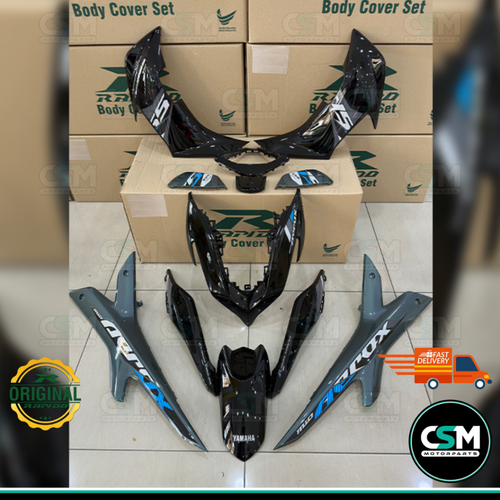 [READY STOCK] Coverset Bodyset NVX V2 Aerox-155 PH Standard Version ...