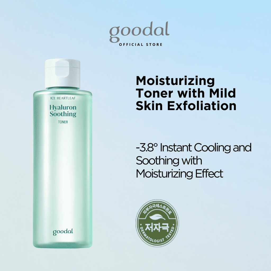 Goodal Official Houttuynia Cordata Hyaluron Soothing Toner (350ml ...