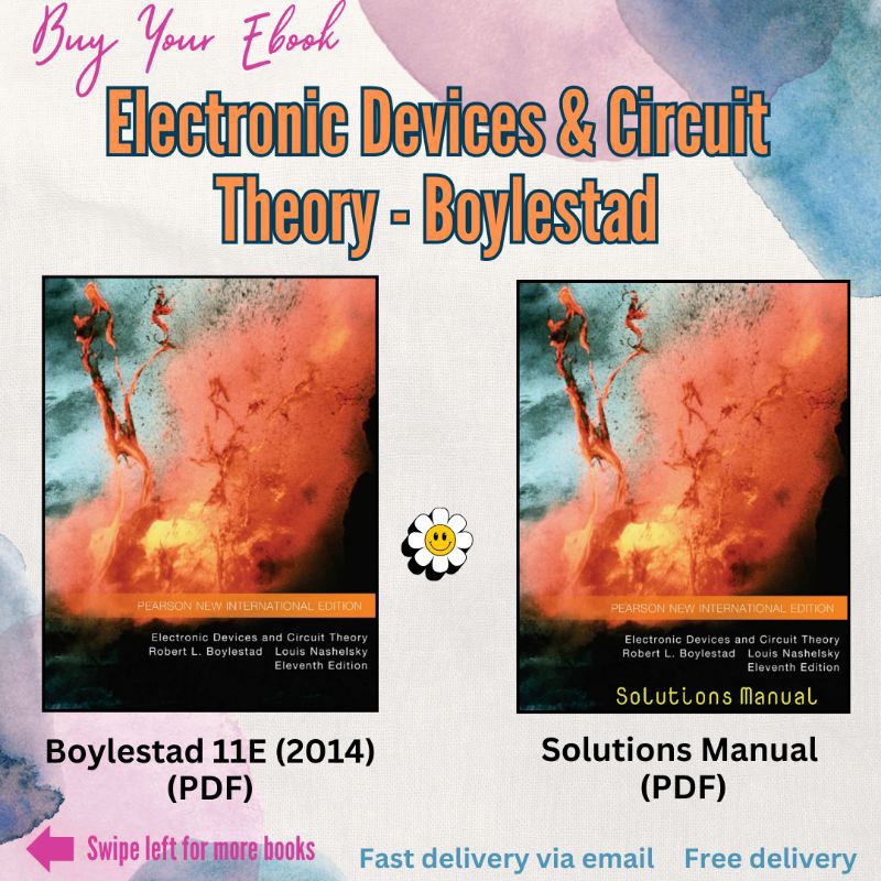 Electronic Devices & Circuit Theory - Boylestad 11E (2014) | Shopee ...