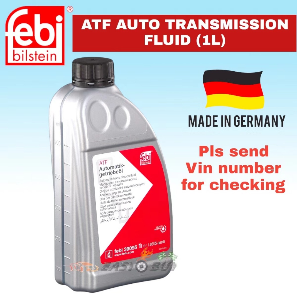 ORIGINAL FEBI BILSTEIN (GREEN) ATF AUTO TRANSMISSION OIL FLUID 8 SPEED BMW ZF8 AUDI VOLKSWAGEN ...