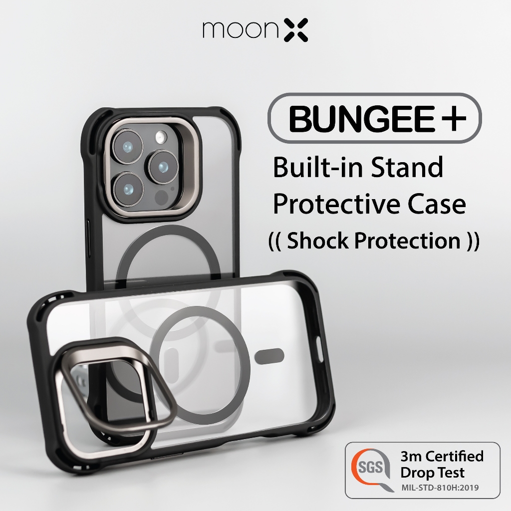 [MoonX] BUNGEE+ Case for iPhone 16/ 16 Pro/ 16 Plus/ 16 Pro Max ...