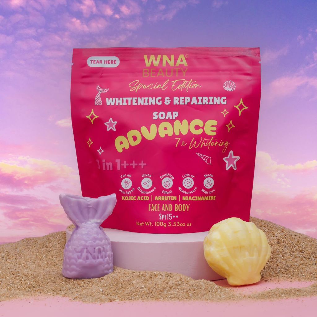 𝐖𝐍𝐀 𝐒𝐎𝐀𝐏 ADVANCE (7 X WHITENING) 100G SPF15 | Shopee Malaysia