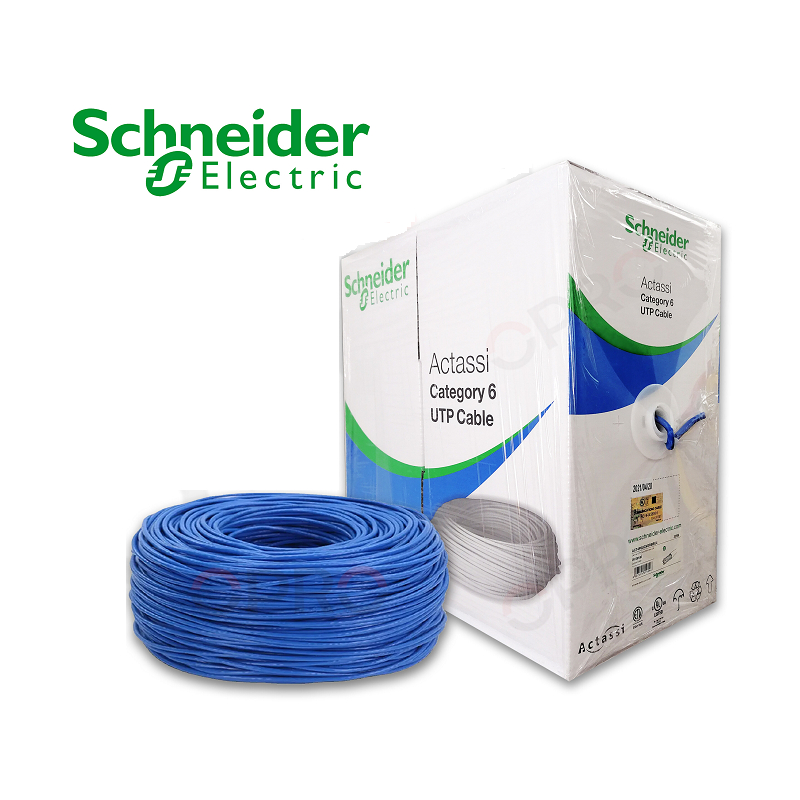 Box ( 305m ) Schneider CAT6 LAN Cable - Schneider Full Copper Cat6 ...