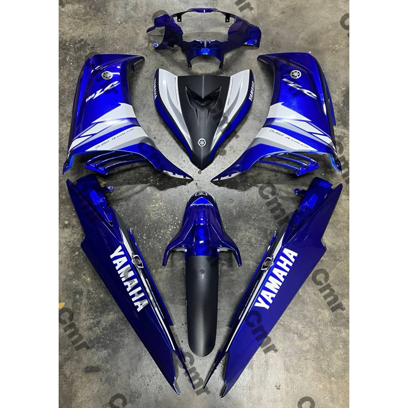 Cover Set Lc135 V2-V3-V4-V7 Biru GP 50th Dpbmc | Shopee Malaysia