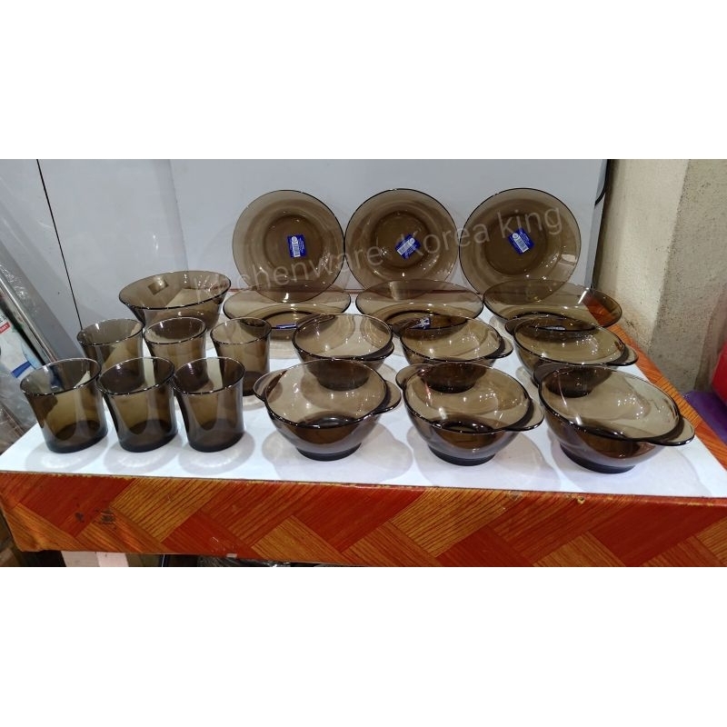 Duralex Pinggan Set 19pcs black (promotion) | Shopee Malaysia