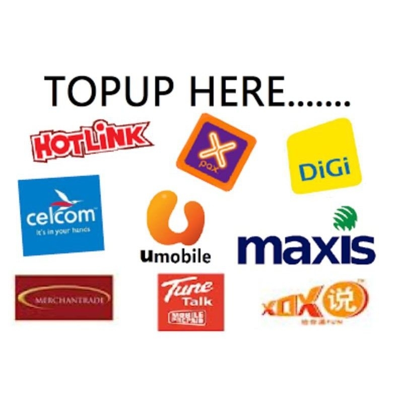 Topup celcom digi maxis RM5 RM10 RM30 | Shopee Malaysia